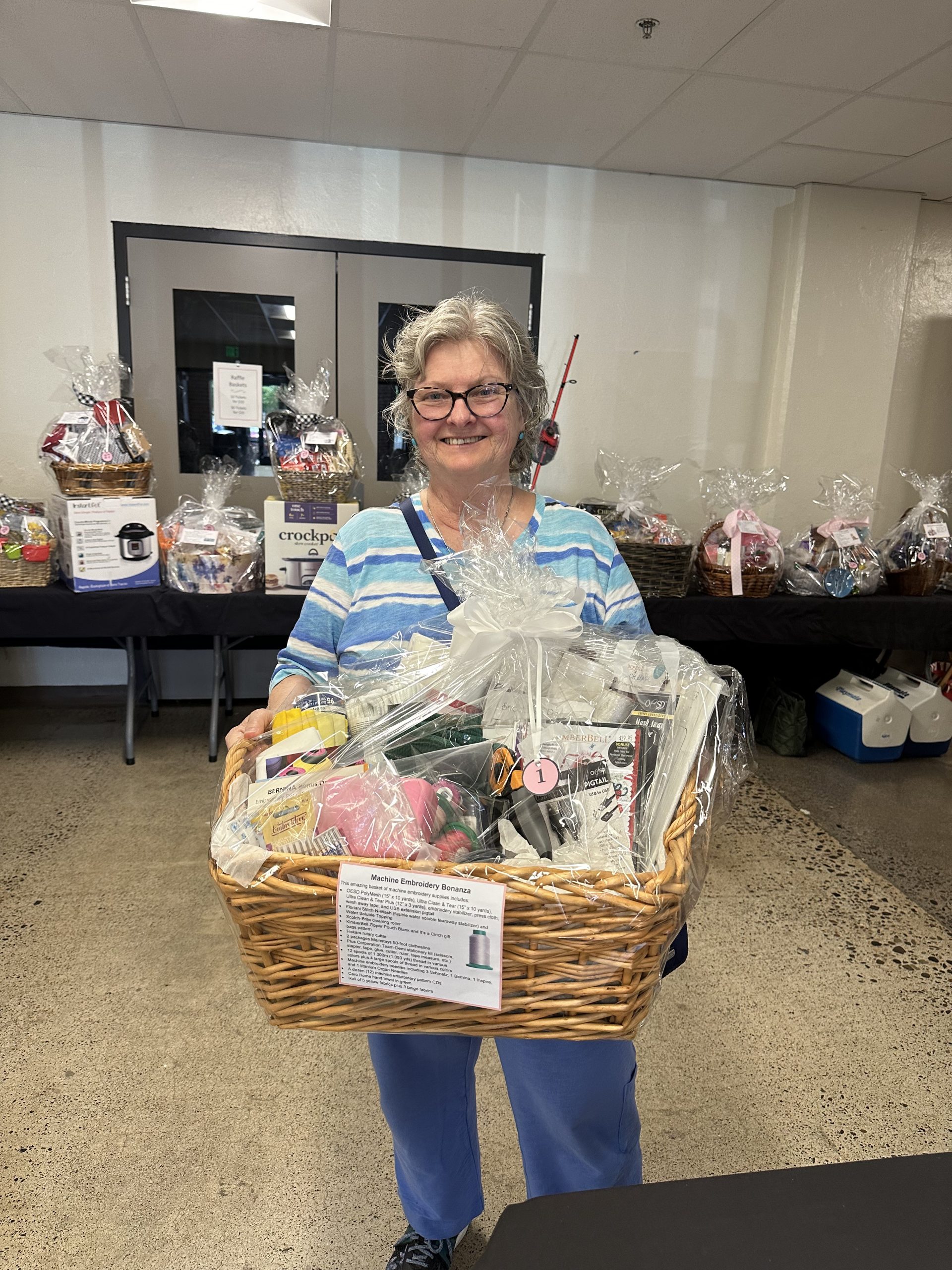 Quilt Show 2024 – Raffle Baskets – Mountain Stars Quilters Guild